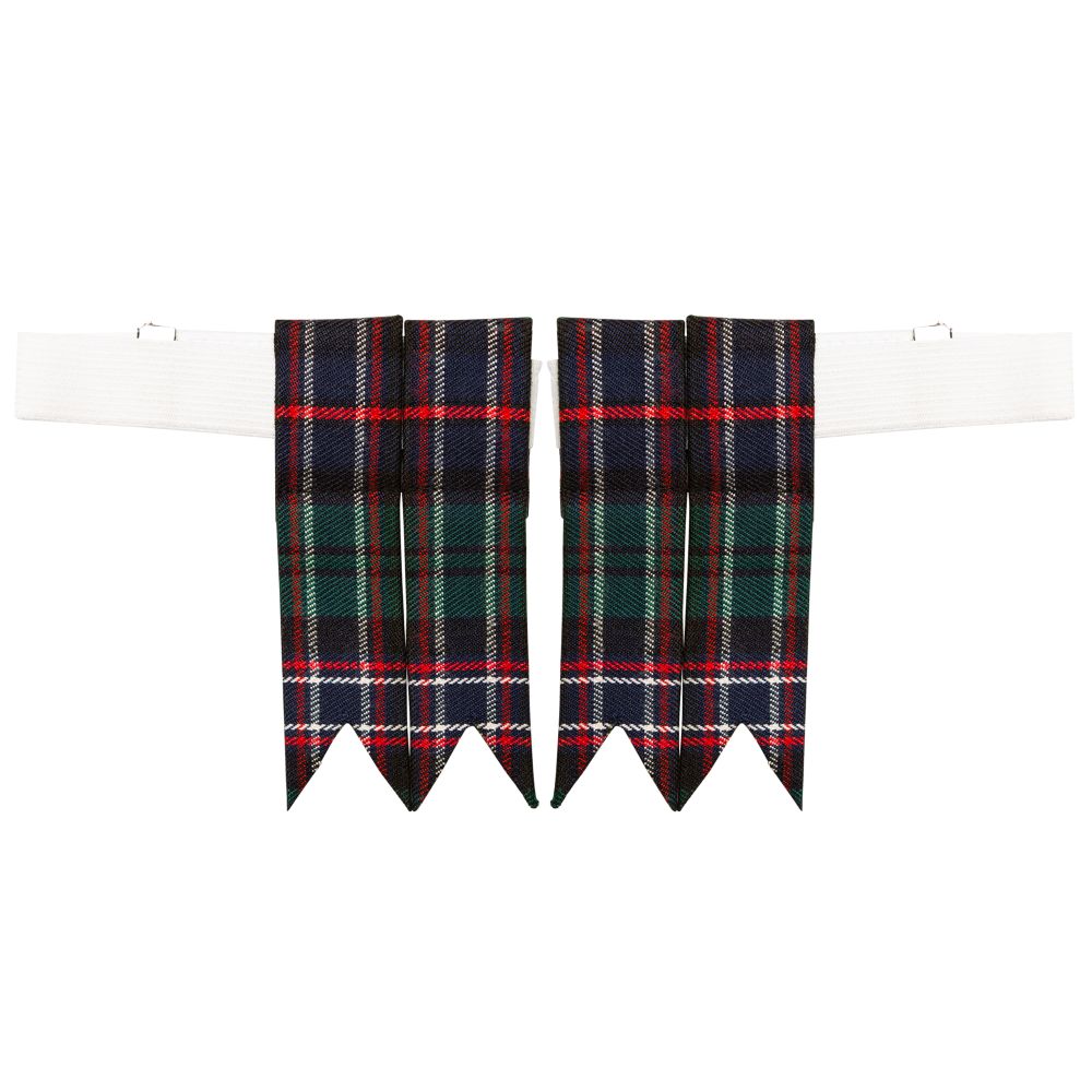 Men's Polyviscose Kilt Flashes - Scottish National – KILT SOCIETY™
